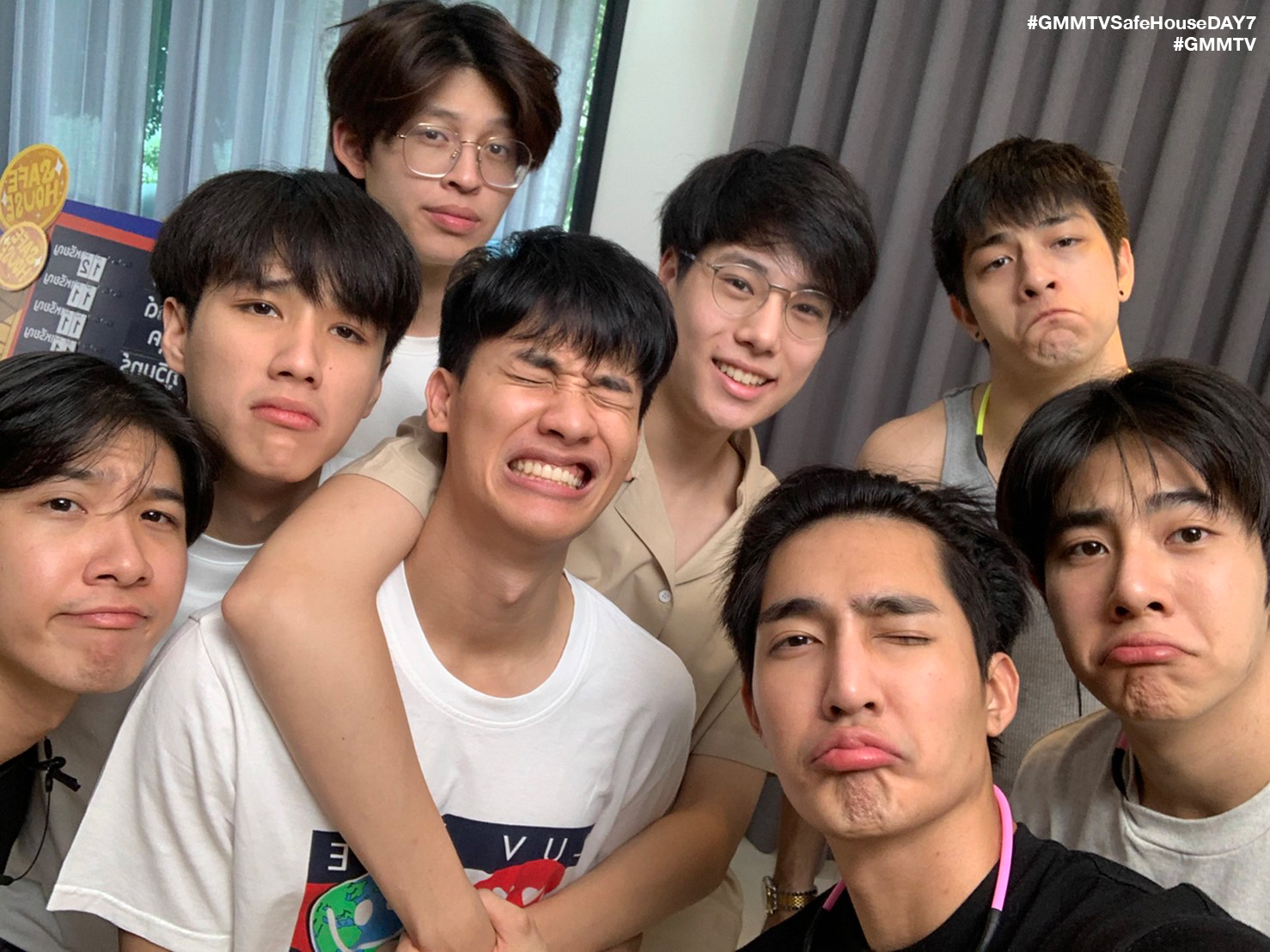 Gmmtv On Twitter รูปรวมวันสุดท้ายในบ้าน Safe House ของทั้ง 8 หนุ่ม