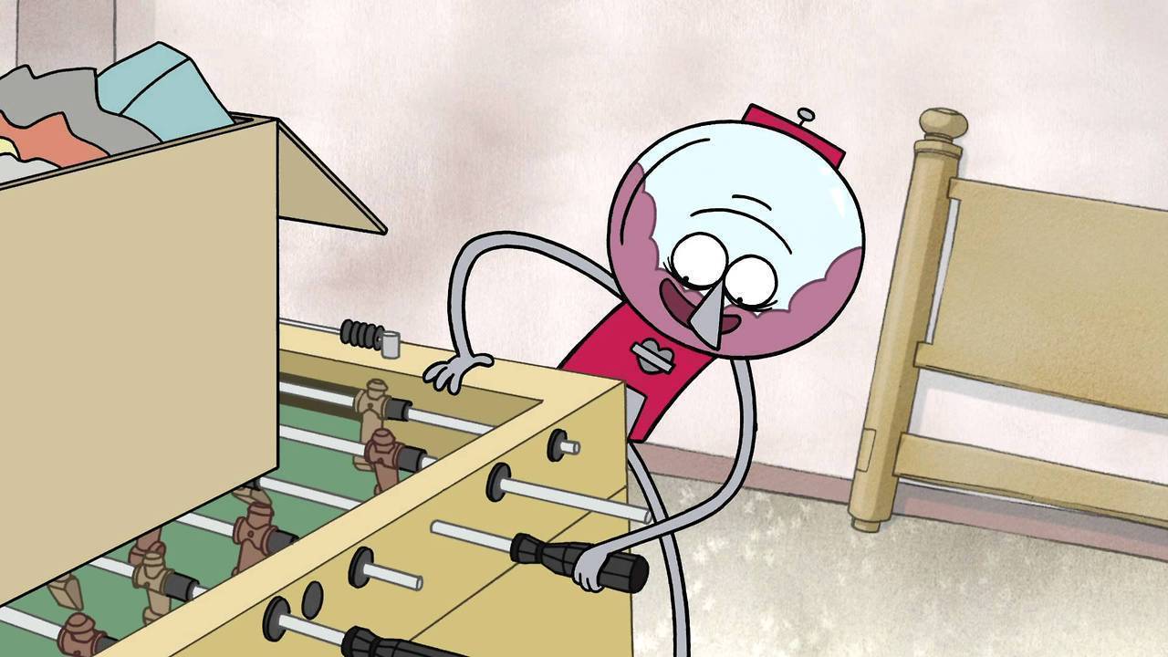 Regular Show Benson Crying