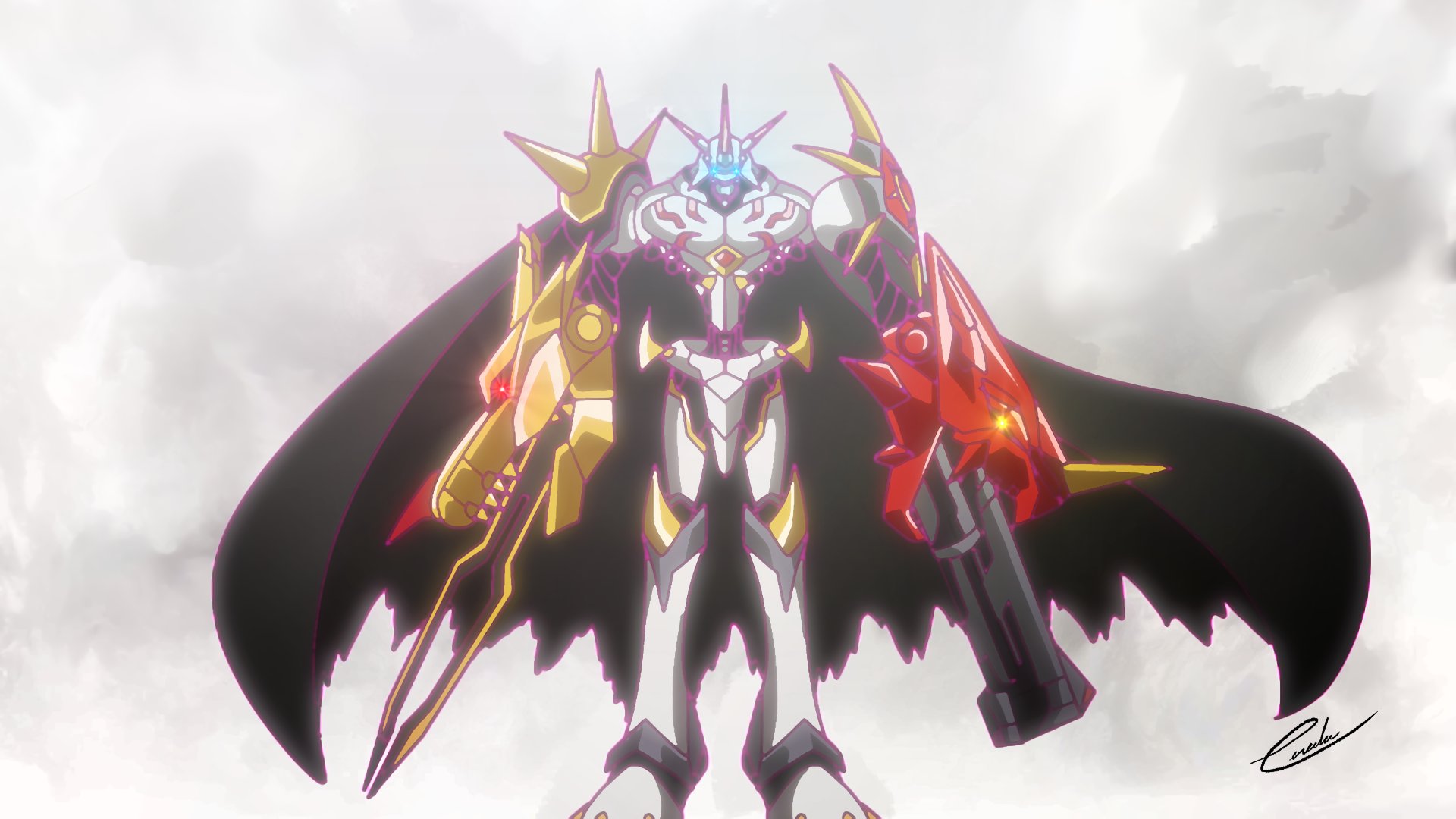 Omegamon X Wallpaper