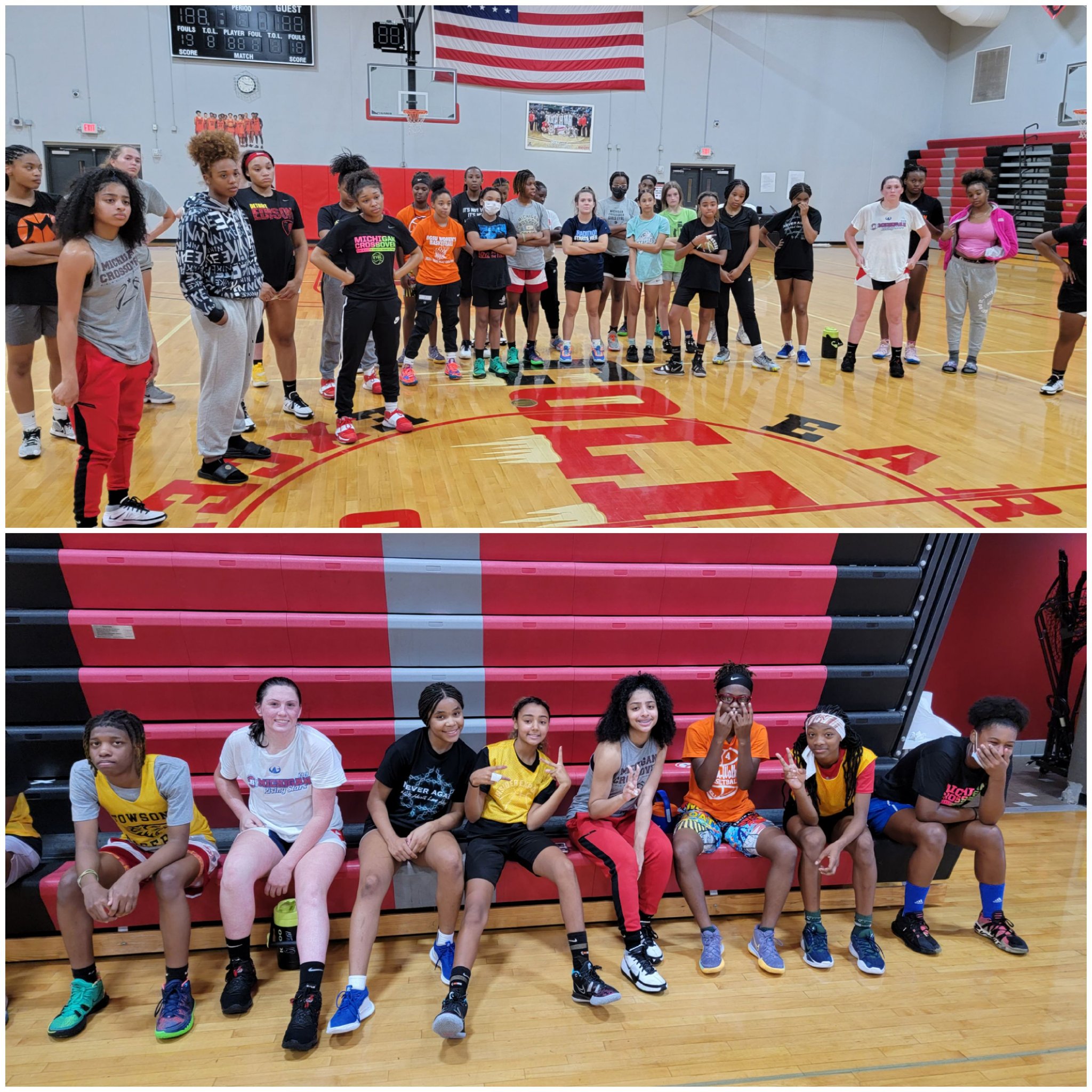 Michigan Crossover on Twitter: "Michigan Crossover Nike Girls EYBL open gym..…