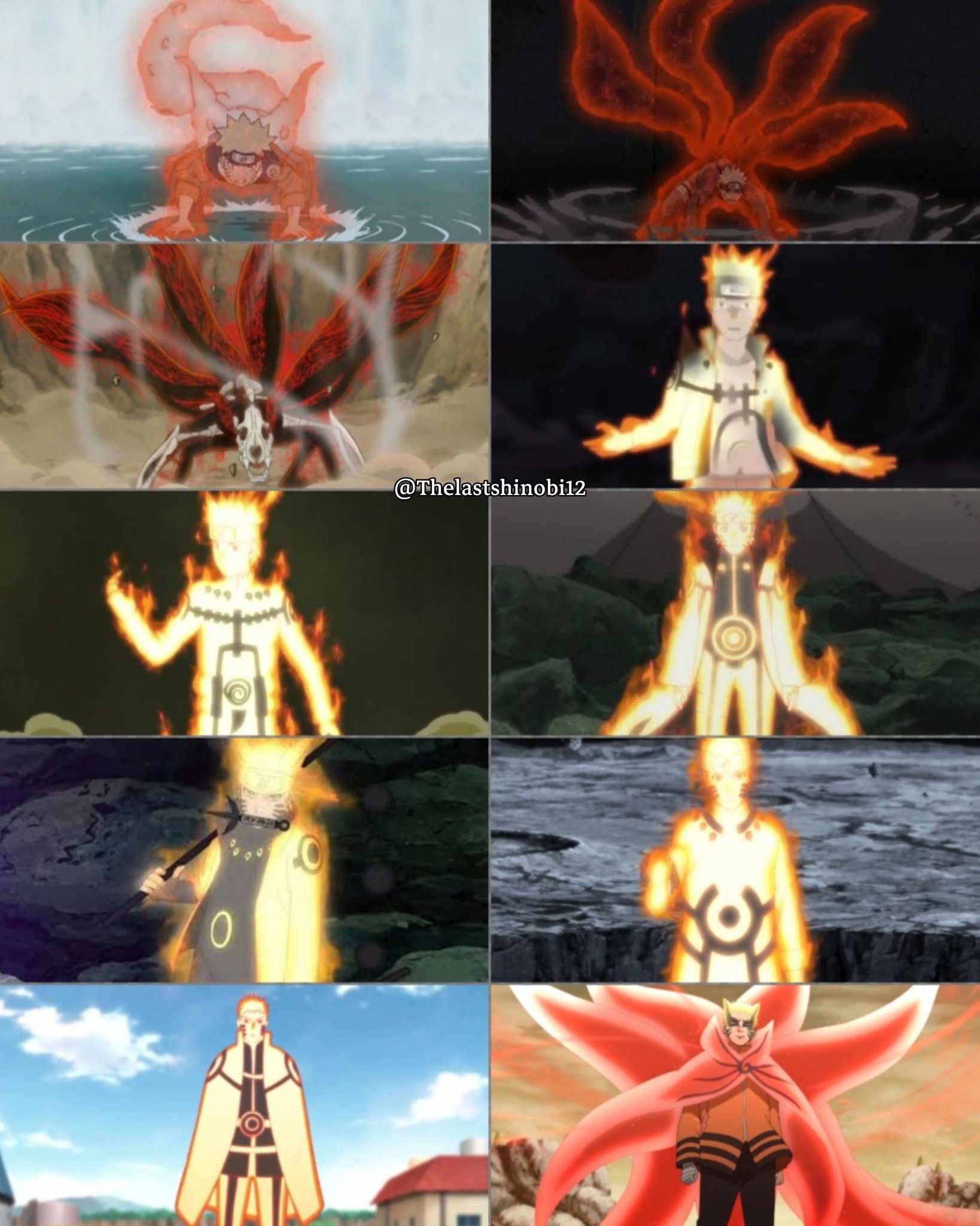 Naruto Kyuubi Sage Form