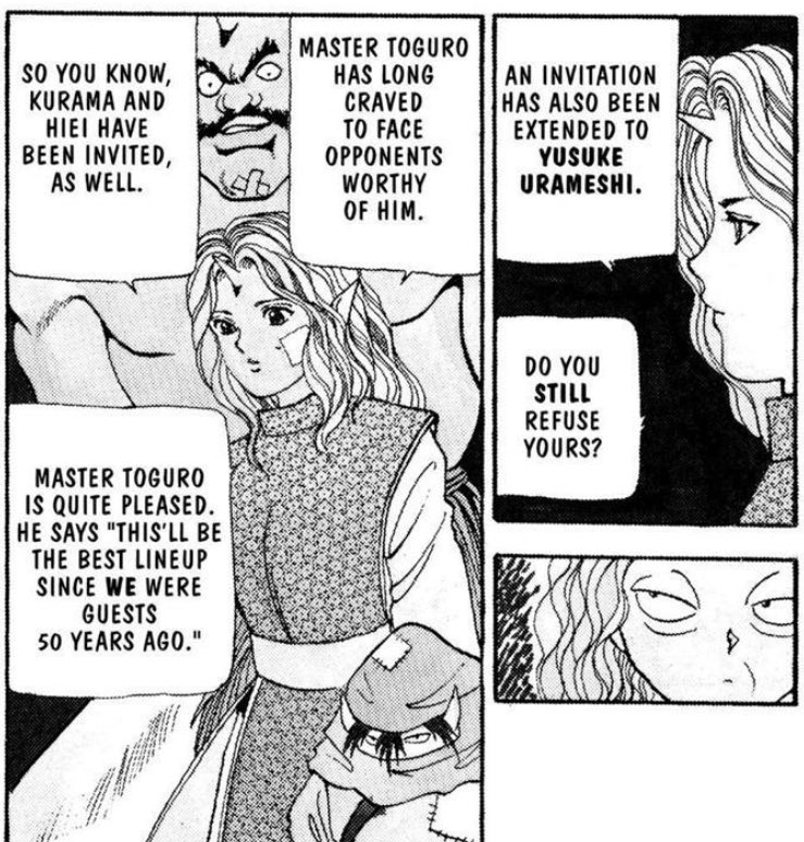 Yoshihiro Togashi (冨樫 義博) Art on Twitter: "One last note on Miyuki: In her next appearance after ...