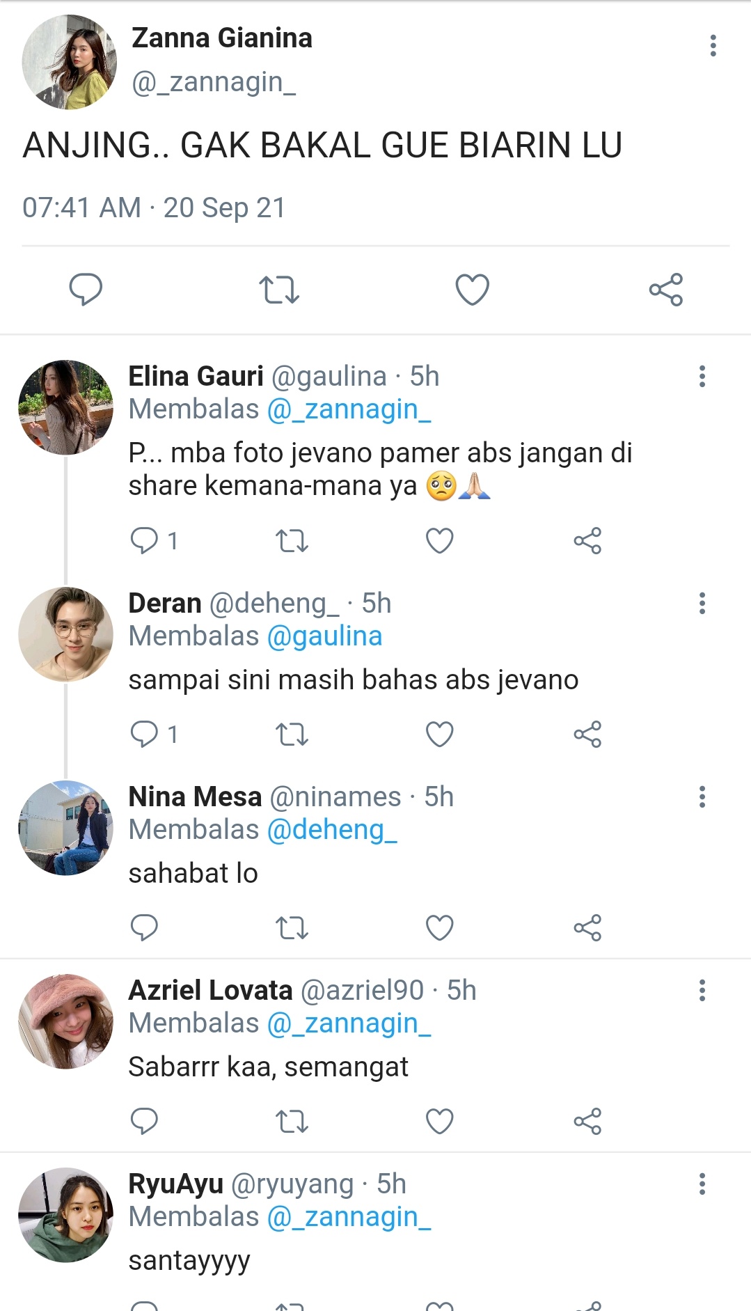 gauri. baska up dikit on Twitter: "; 128 tolong mba foto jevano jangan disebar https://t.co ...