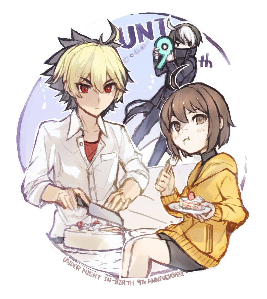 「UNI9周年㊗️ 」|川畑のイラスト
