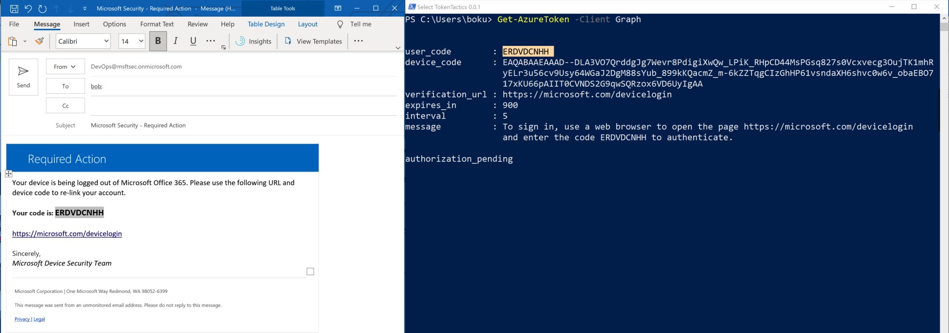 Ptrace Security GmbH on Twitter: "The Art of the Device Code Phish https://t.co/ZpIa8PcGsn # ...