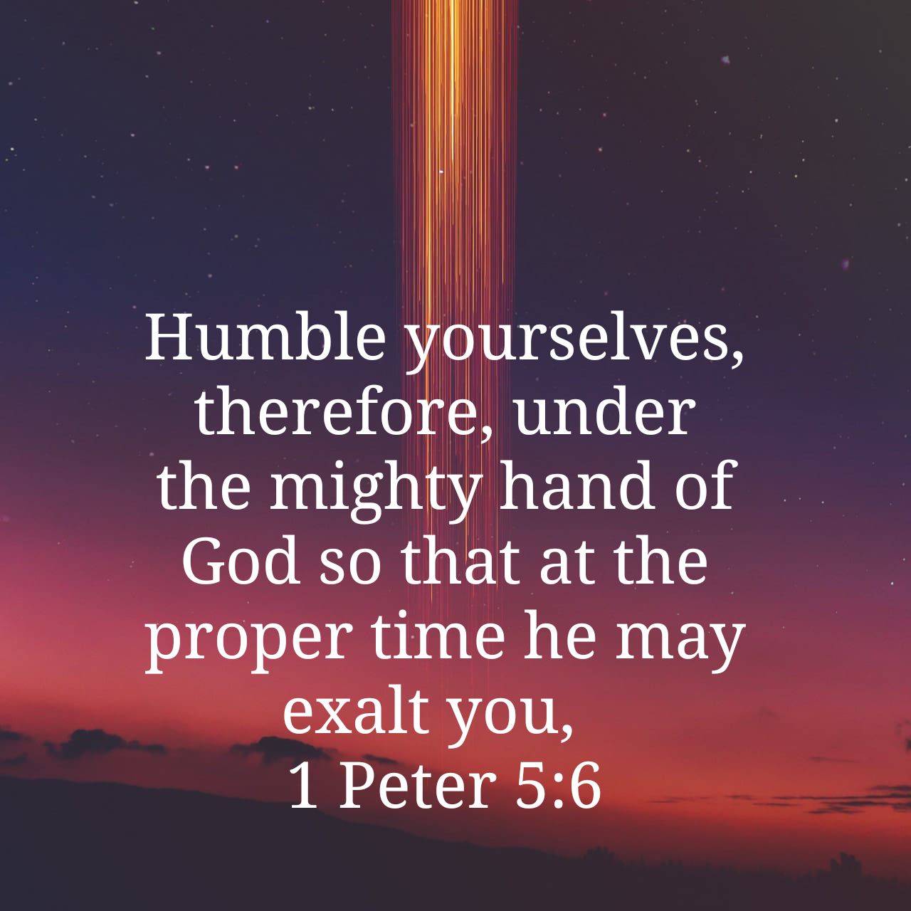 Humble Before God