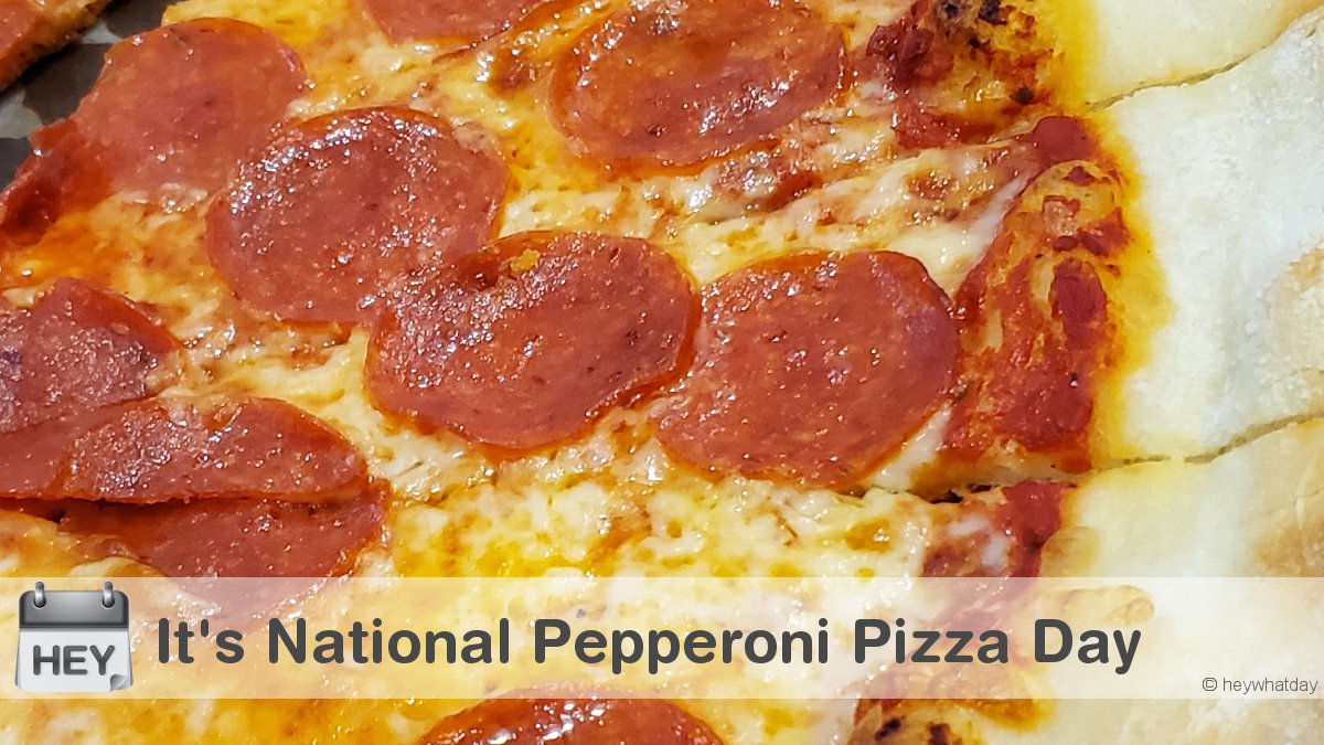 National Day Pepperoni Pizza