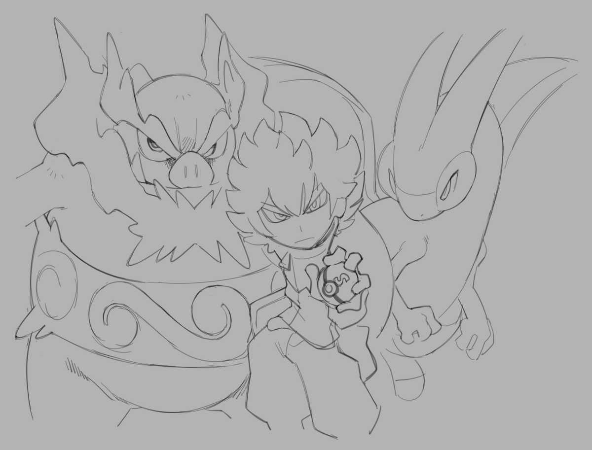 「Work begins on the first Patreon drawing 」Caliginous - OPENの漫画