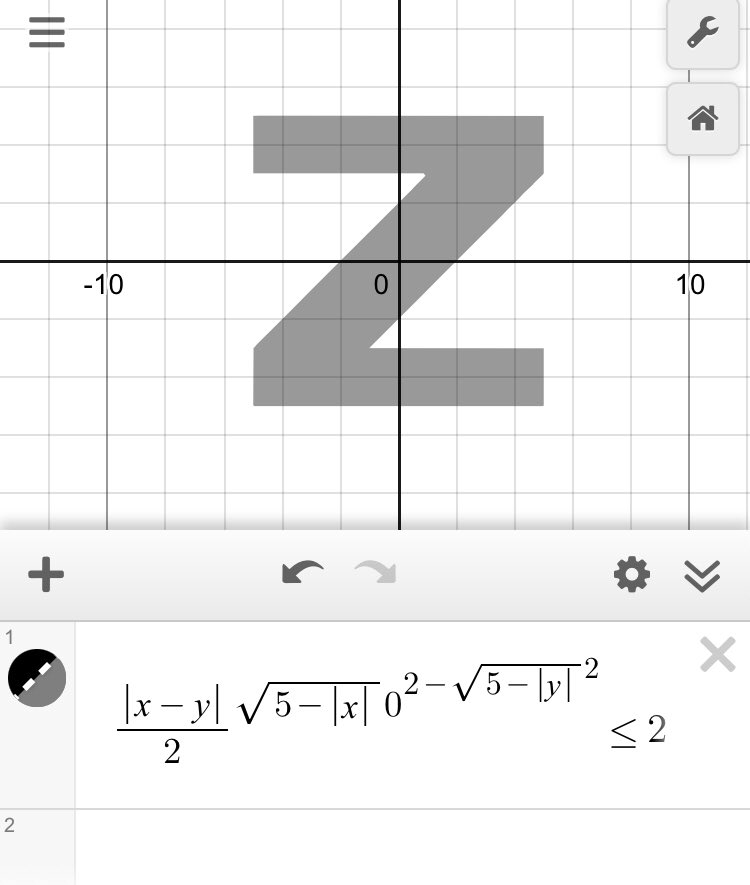 Taichi AOKI on Twitter: "ちゃんと26にちなむZを描いてみました！ https://t.co/EppISHvexQ このZは、面積がぴったり26で、周長がぴったり2⁶ ...
