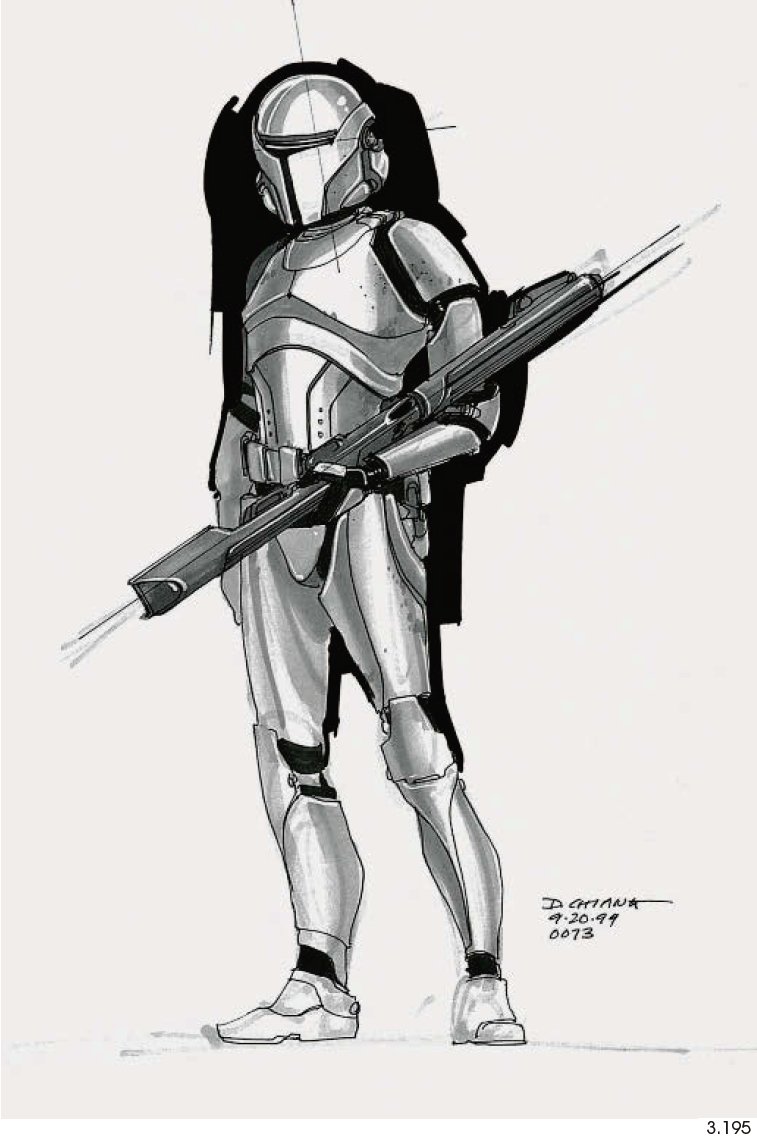 Star Wars Clone Troopers Concept Art