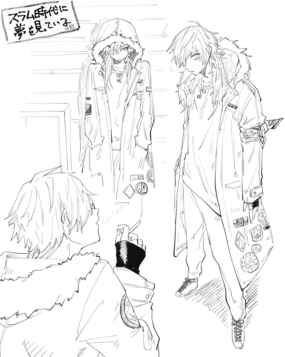 「例外配達 ずっとわっちゃわっちゃしてて楽しかった #AXIART #イロ絵ス 」ミヤマ @東6ウ-45の漫画