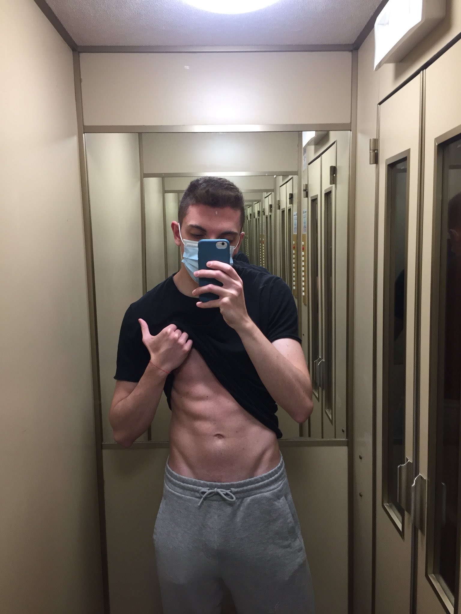 Guy Mirror Selfie No Face