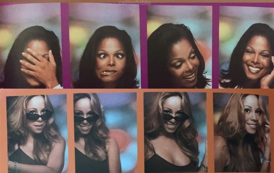 Janet Jackson And Mariah Carey