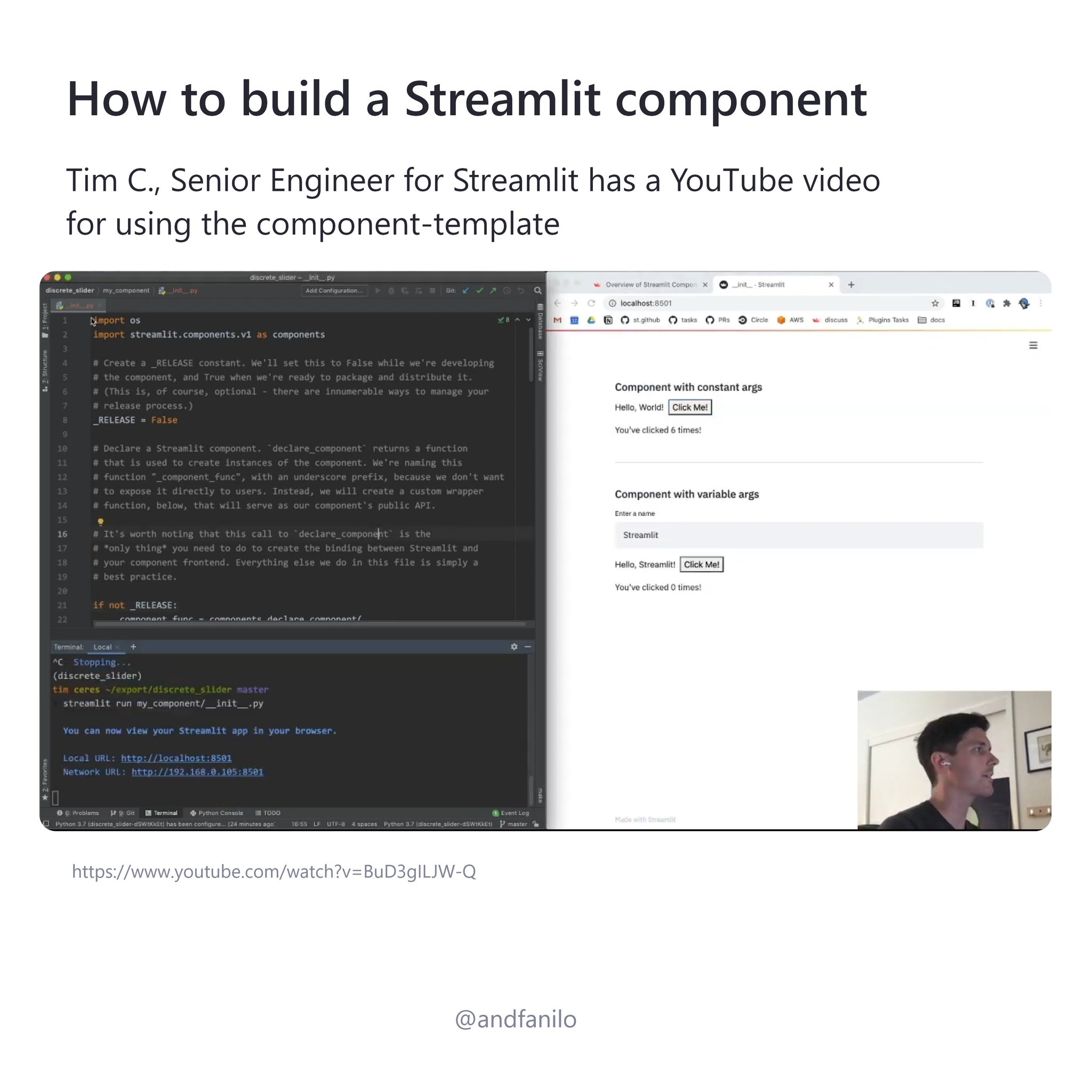 Fanilo Andrianasolo on Twitter: "React: https://t.co/WUQrXauDyn Component Template: https://t.co ...