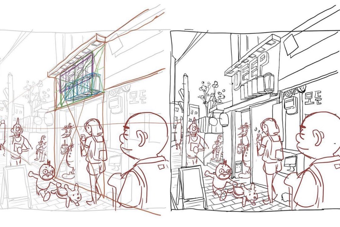 「Superani Artist Dong Ho Kim's drawing class 」Kim Jung Gi USの漫画