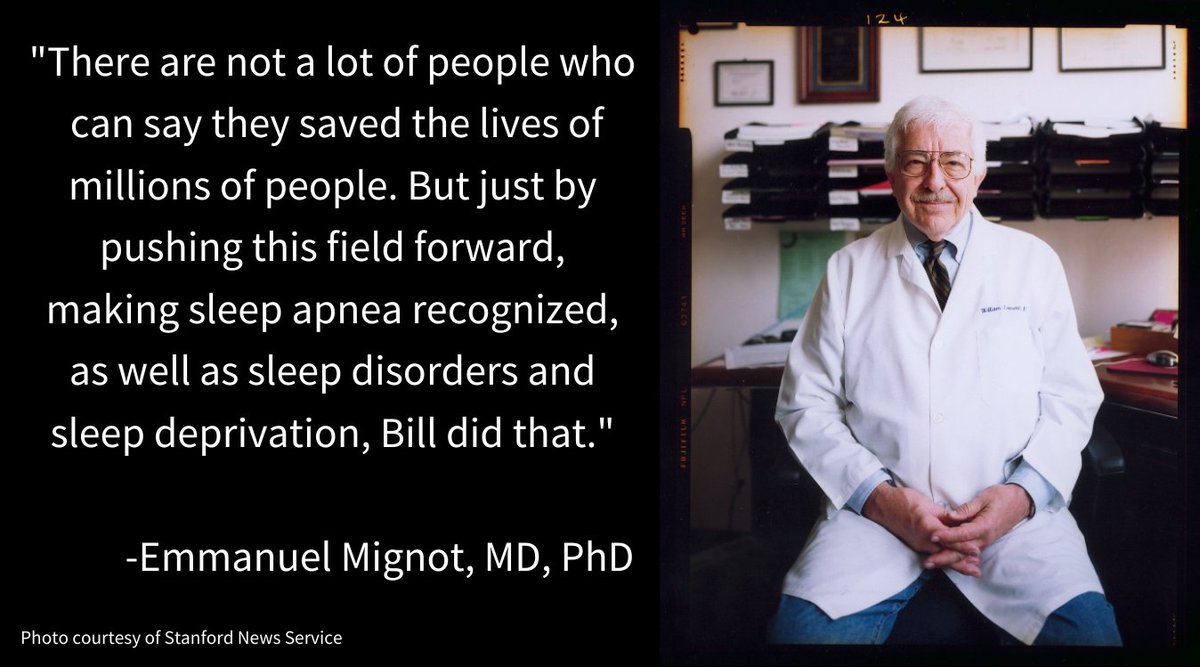 The Stanford community mourns the loss of the "father of sleep medicine ...