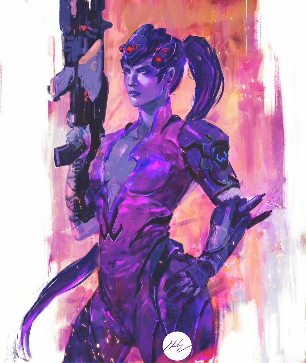 「Widowmaker commissioned work. She was a 」|Shimhaqのイラスト
