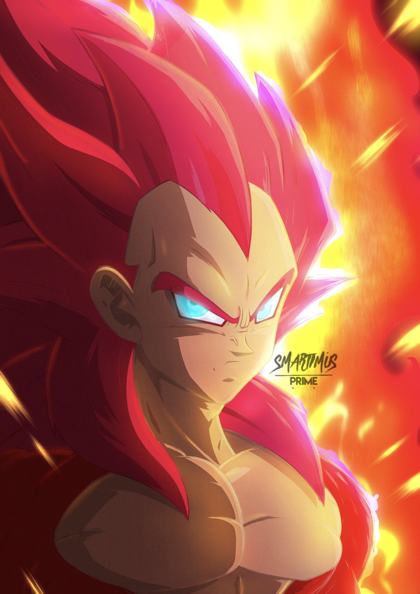 Vegeta Ssj4 God Super Saiyan 4 Vegeta Vs. Super Saiyan God Goku