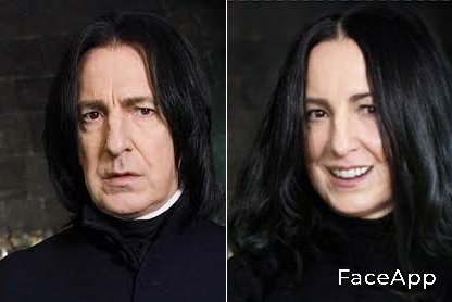 Severus Snape Smiling