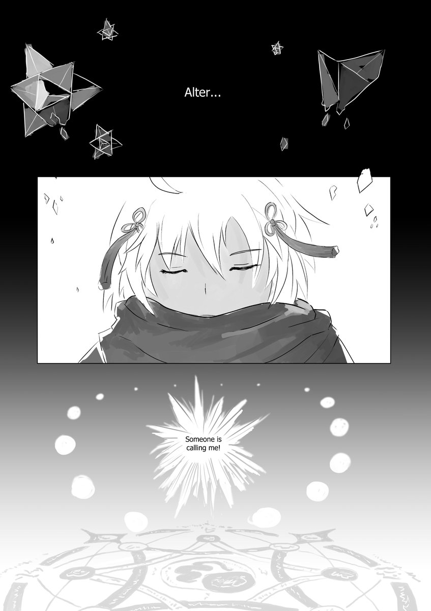 「Little Okitan wants to help master #FGO 」Takuの漫画