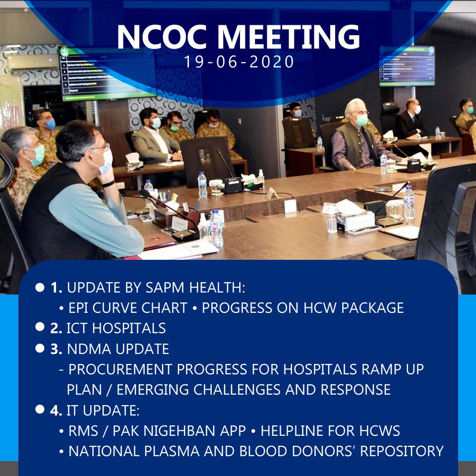 Prime Minister's Office, Pakistan on Twitter: "Federal Minister @Asad_Umar is chairing the ...