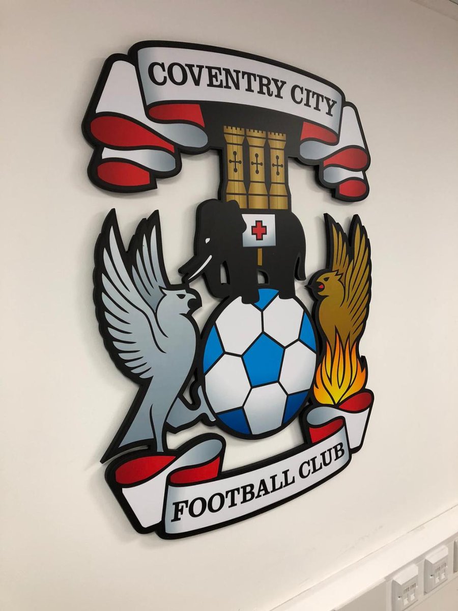 Business Signs Coventry City Football Club Vinyl Window Wall Car Decal ...