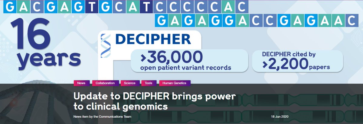 DECIPHER – Wellcome Sanger Institute