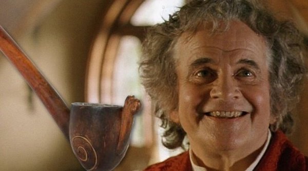 This is a sad day indeed. Bilbo Baggins (British actor Ian Holm) has ...