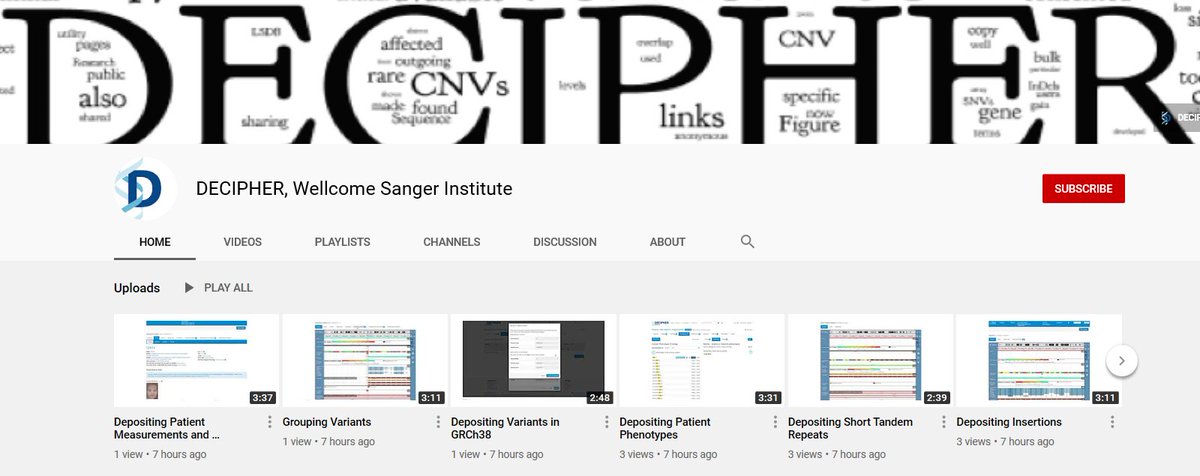 DECIPHER – Wellcome Sanger Institute