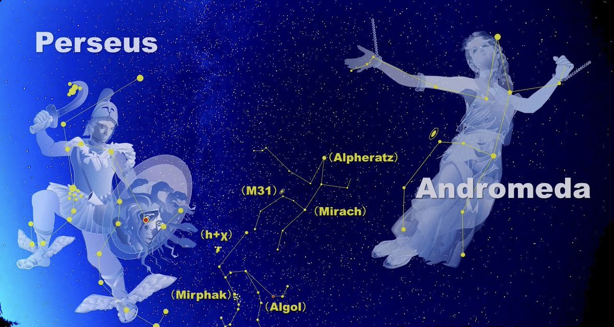 Perseus And Andromeda Constellation