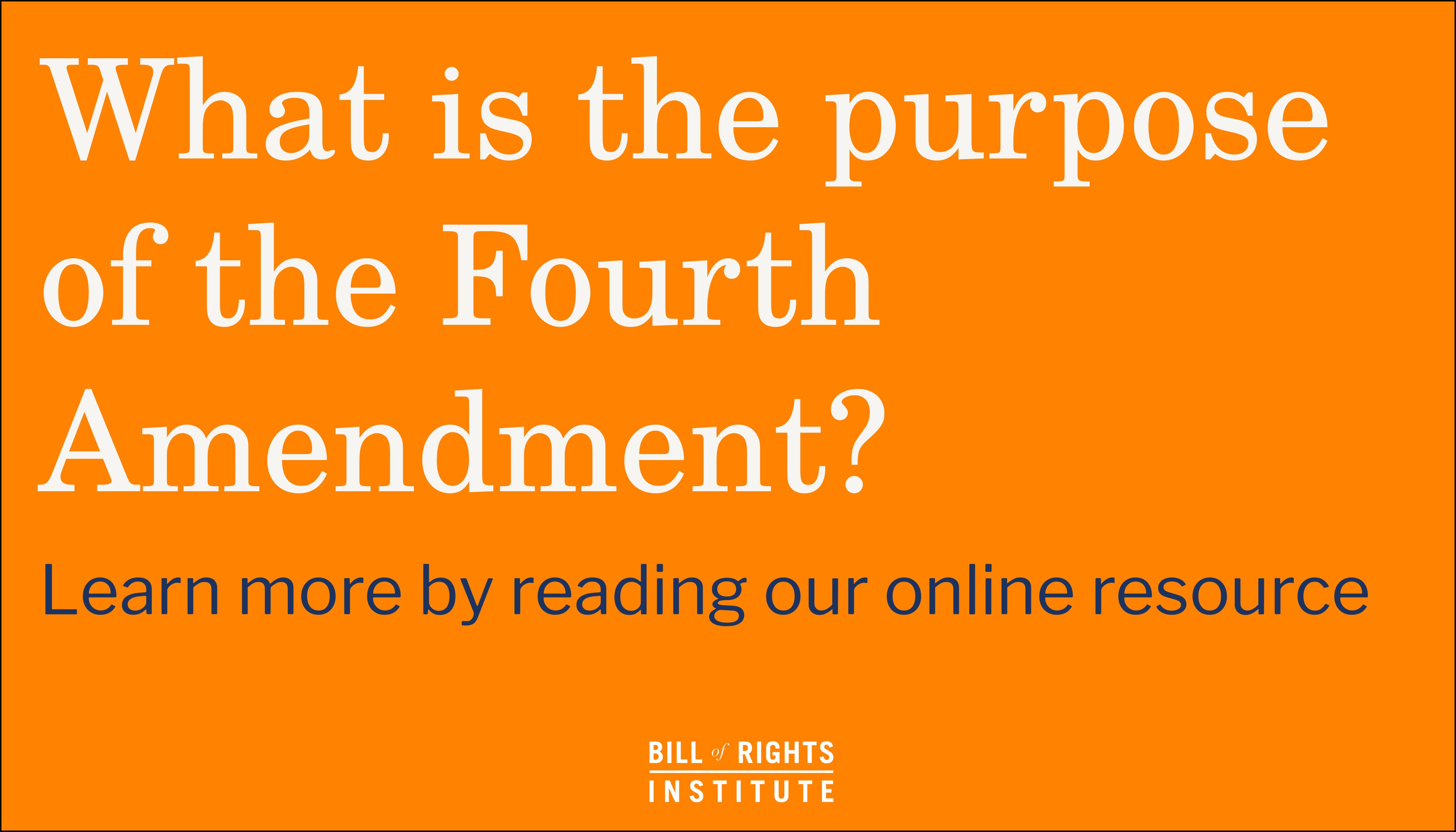 Fourth Amendment Rights