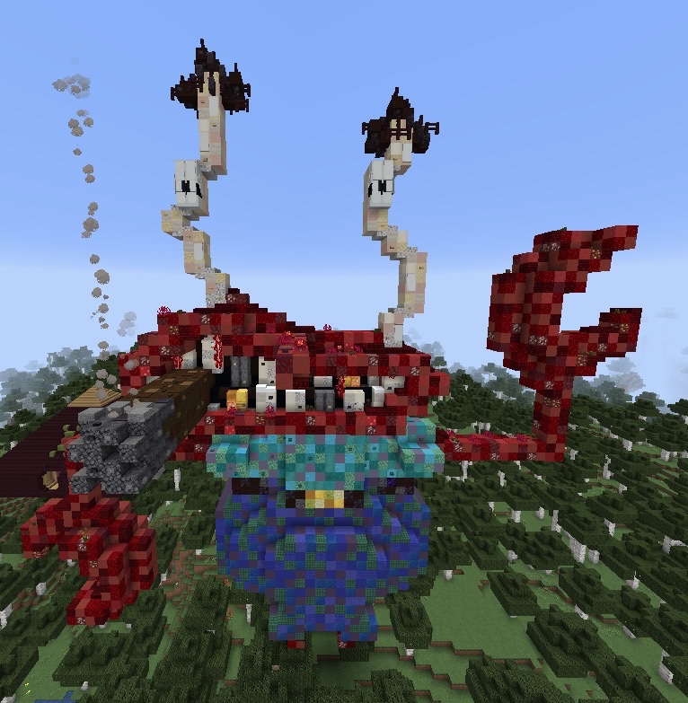Mr Krabs House Minecraft