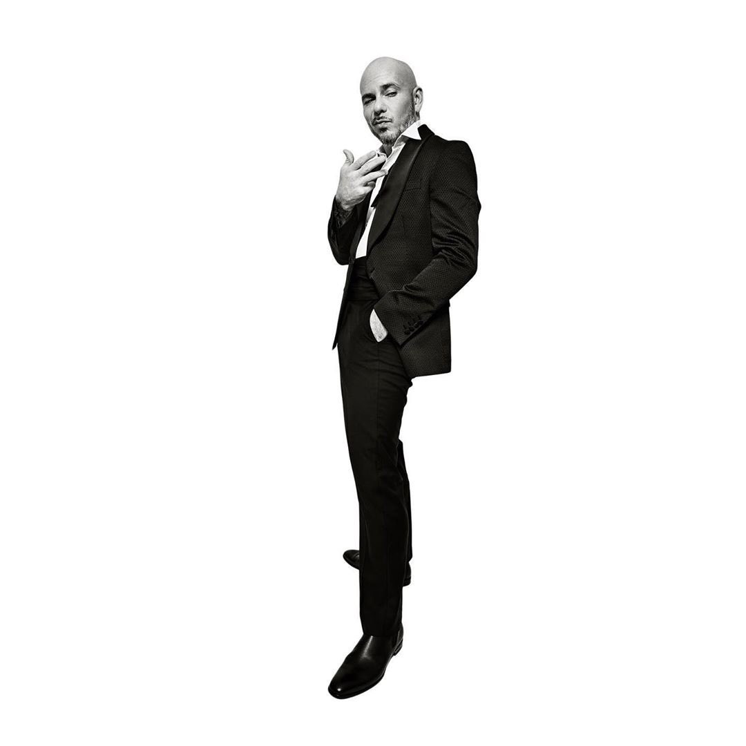 Pitbull Singer Black And White