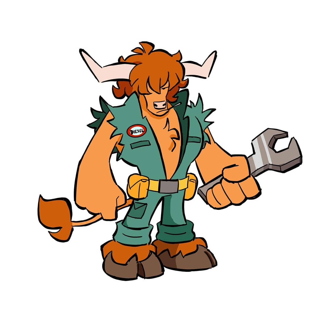 「His name is Diesel ? 」jo 🍄の漫画