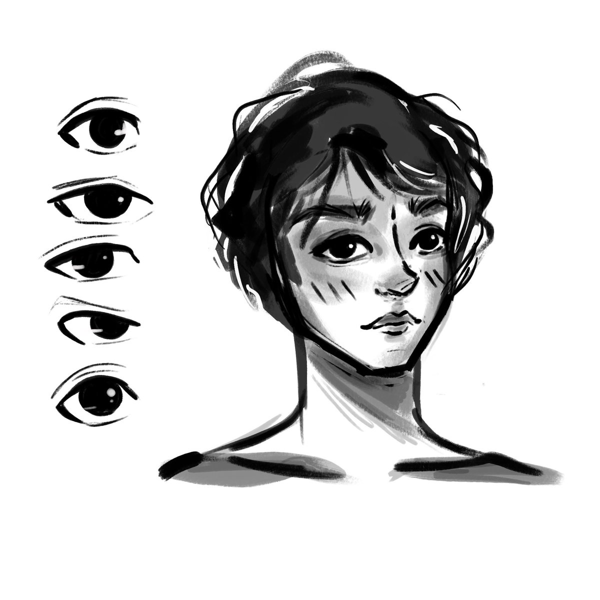 「boy study pero di ko talaga alam kung pano magdrawing ng lal」 andy ☁️🌞の漫画