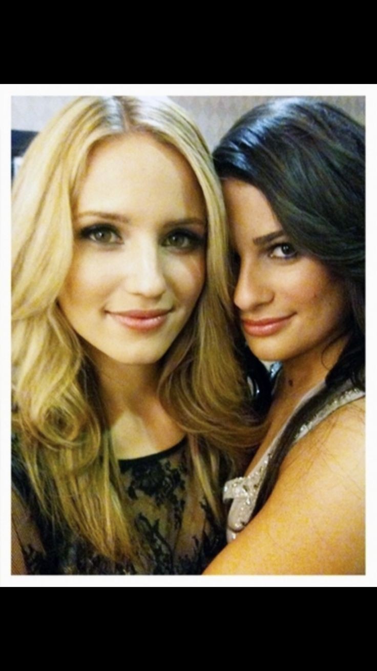 Quinn Fabray And Rachel Berry 600 Glee Quinn Fabray Fashion & Style