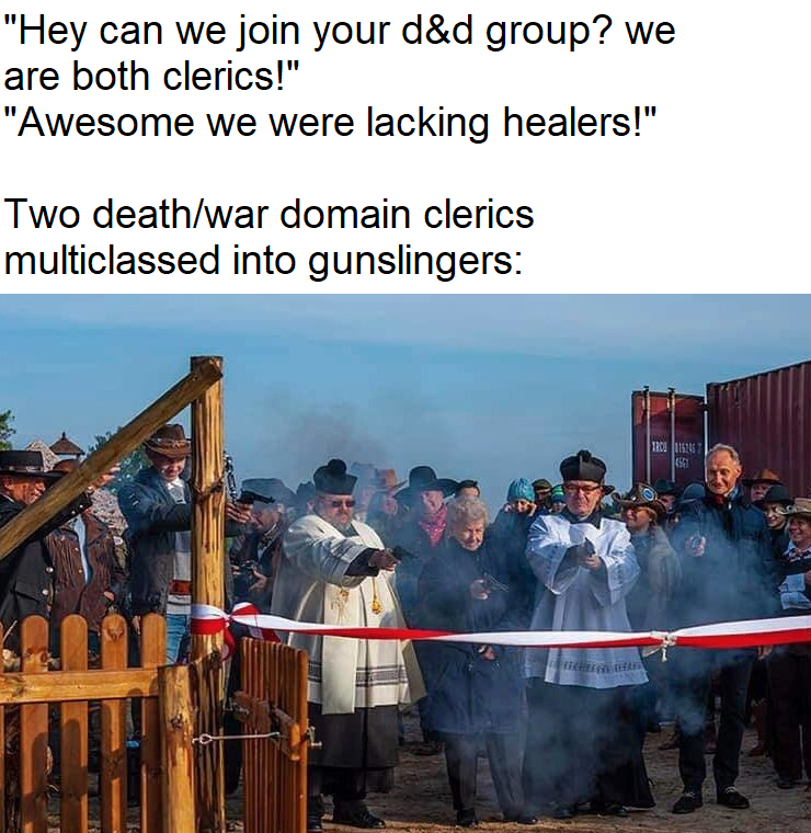 Cleric Memes A Meme I Made In The Mindset Of My Strength 8 Cloistered