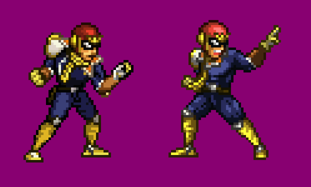 Captain Falcon Sprite