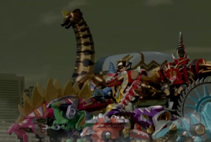 Power Rangers Dino Thunder Zords