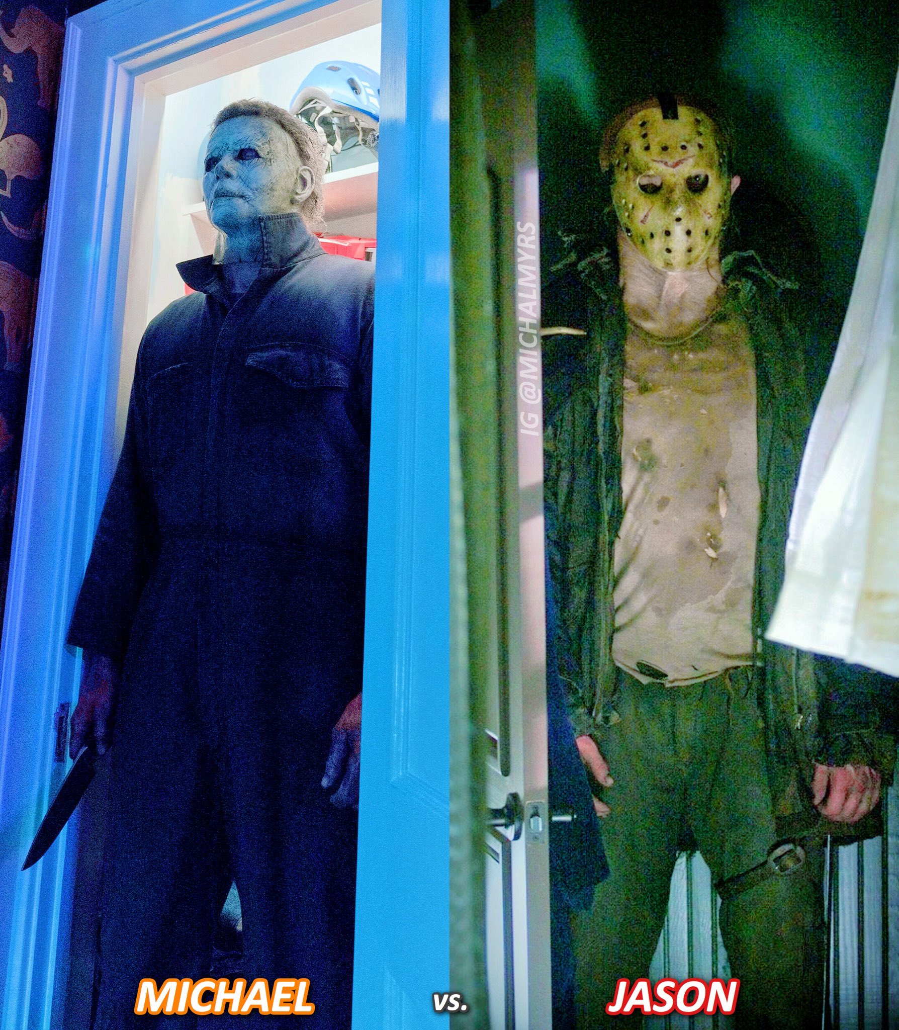 Jason Voorhees Vs Michael Myers Michael Myers Vs Jason Voorhees