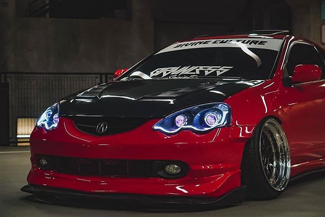 Stanced Rsx Red