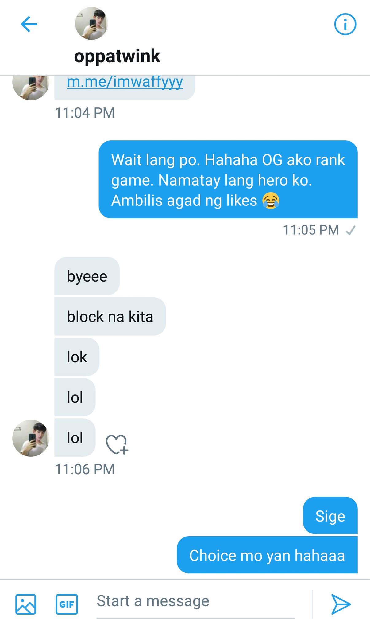 JustInCase on Twitter: "Newbie lang po. 18 years old #Top #Bagets #jakol #pinoy Delete ko pag ...