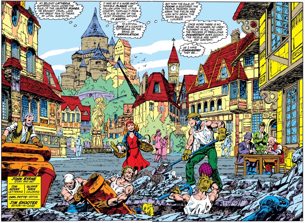 [Marvel] what is it like living in latveria under doctor dooms when it ...