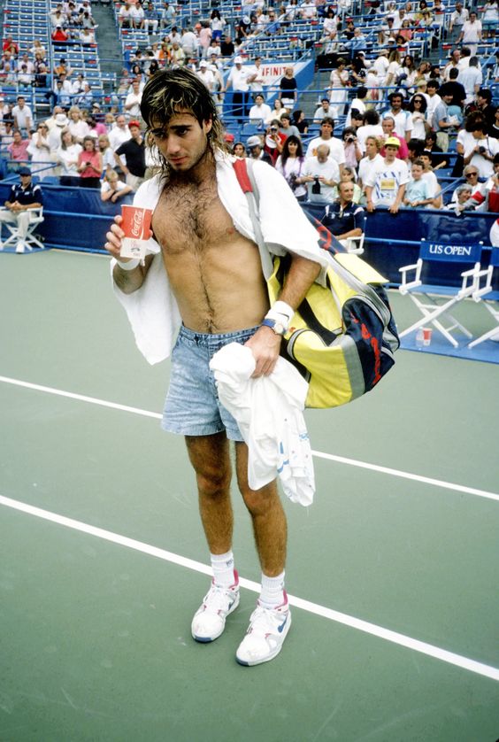 Andre Agassi, 1989 R/OldSchoolCool | atelier-yuwa.ciao.jp