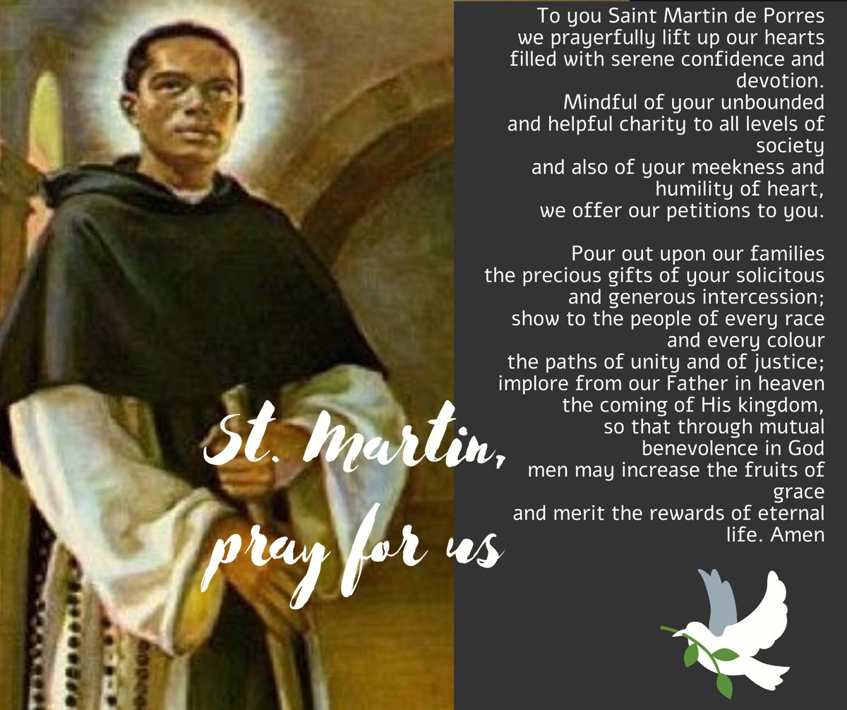 St Martin De Porres Prayer