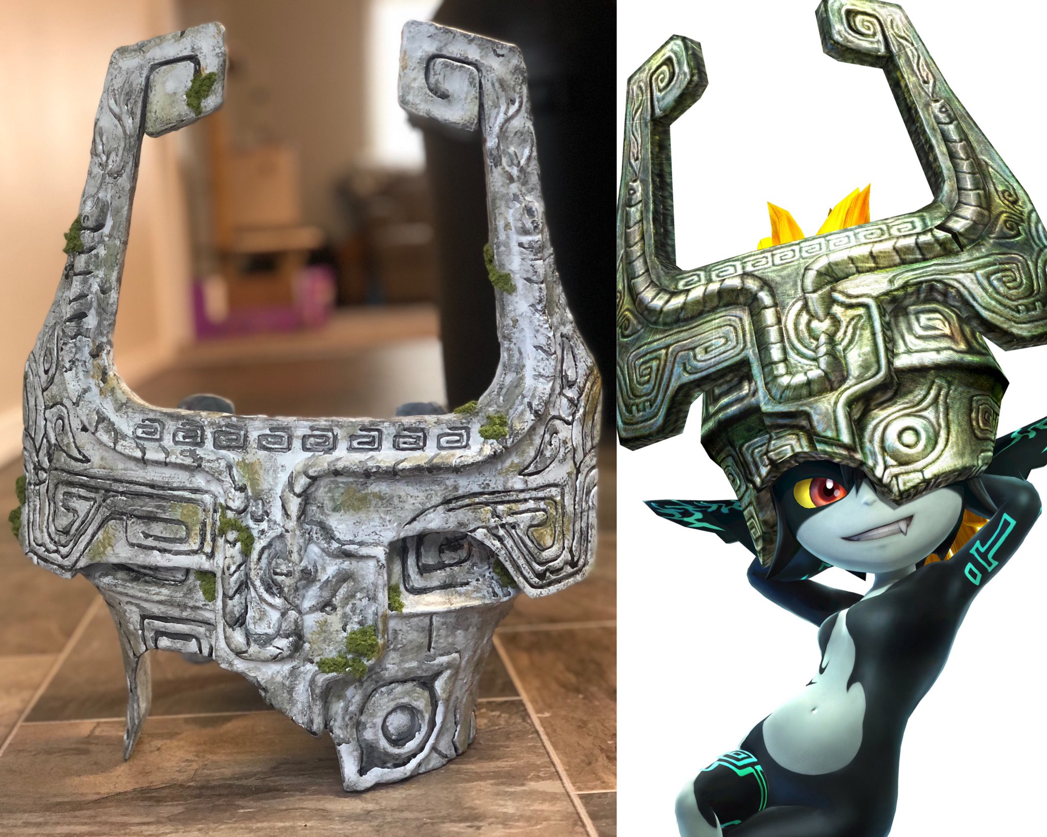 Midna Helmet Midna Cosplay Helmet By Ladyhawk21 - Fur Affinity [dot]