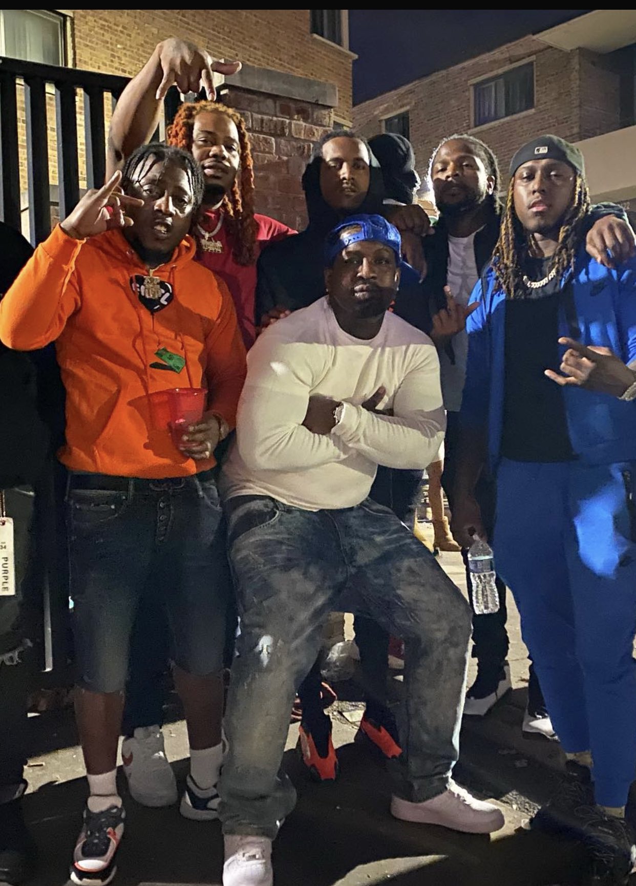 O Block Members SHORT Rare Video Of #KingVon With Oblock Members