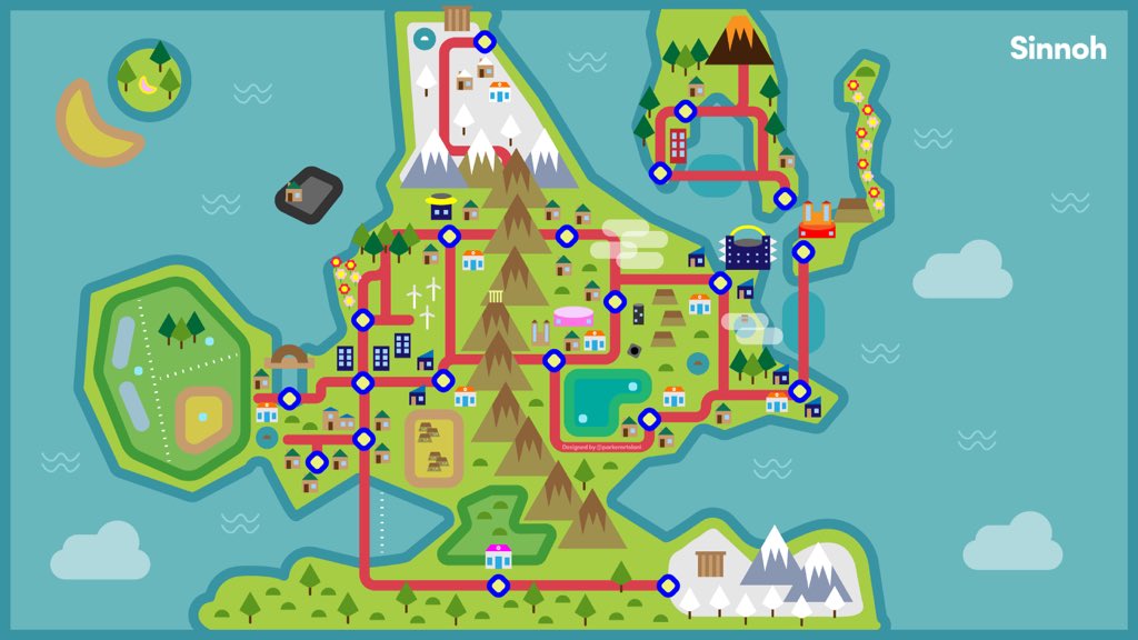 Pokemon Kanto Map Labeled