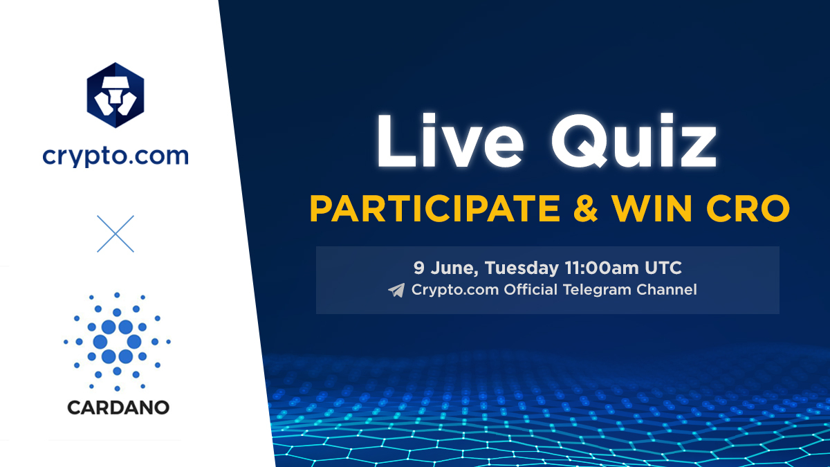 Crypto.com on Twitter: "https://t.co/vCNztABJoG introduces Telegram Live Quiz. The first https ...