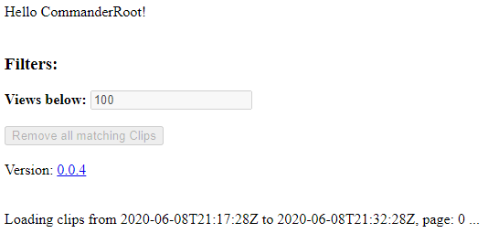 CommanderRoot on Twitter: "Another update has been released! It's now possible to also filter by ...